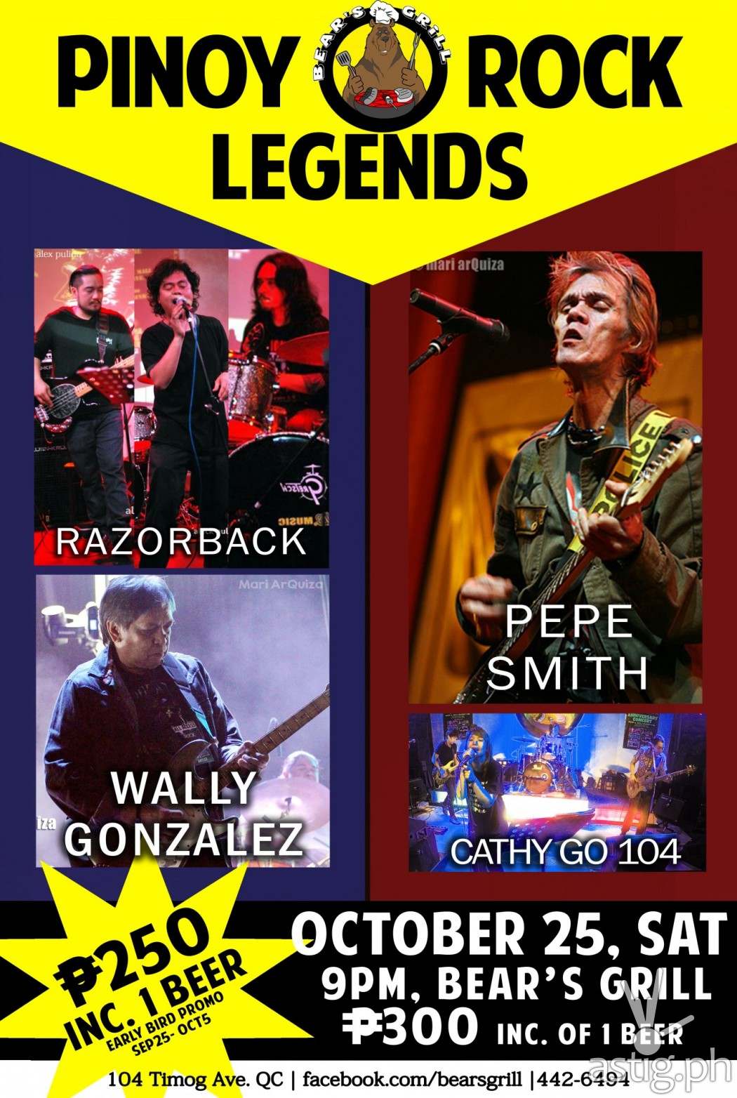 Pinoy Rock Legends: Razorback, Pepe Smith on October 25 – ASTIG ...