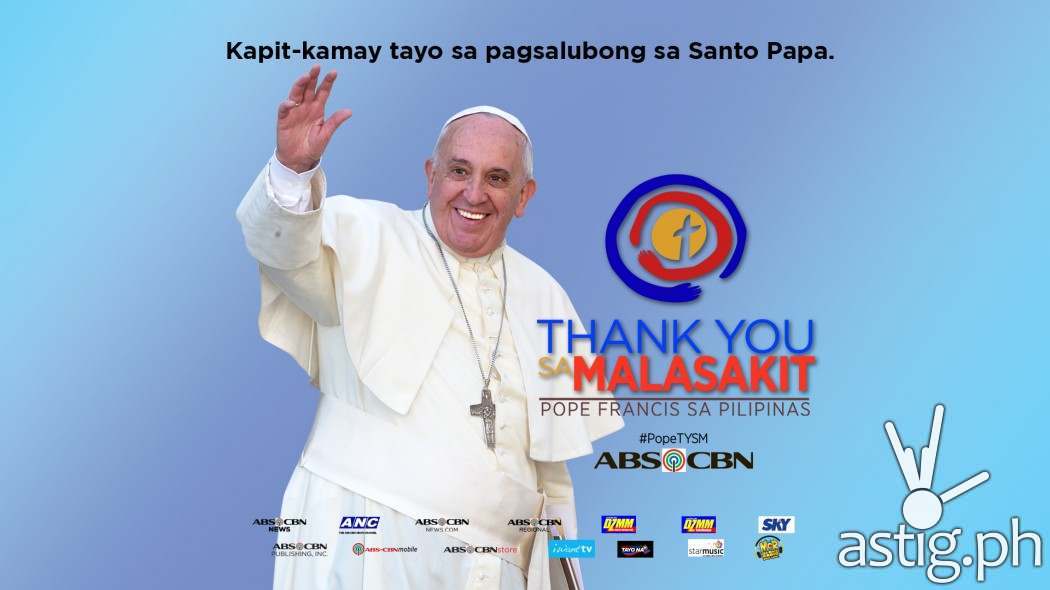 Watch Pope Francis live when he visits the Philippines – ASTIG ...