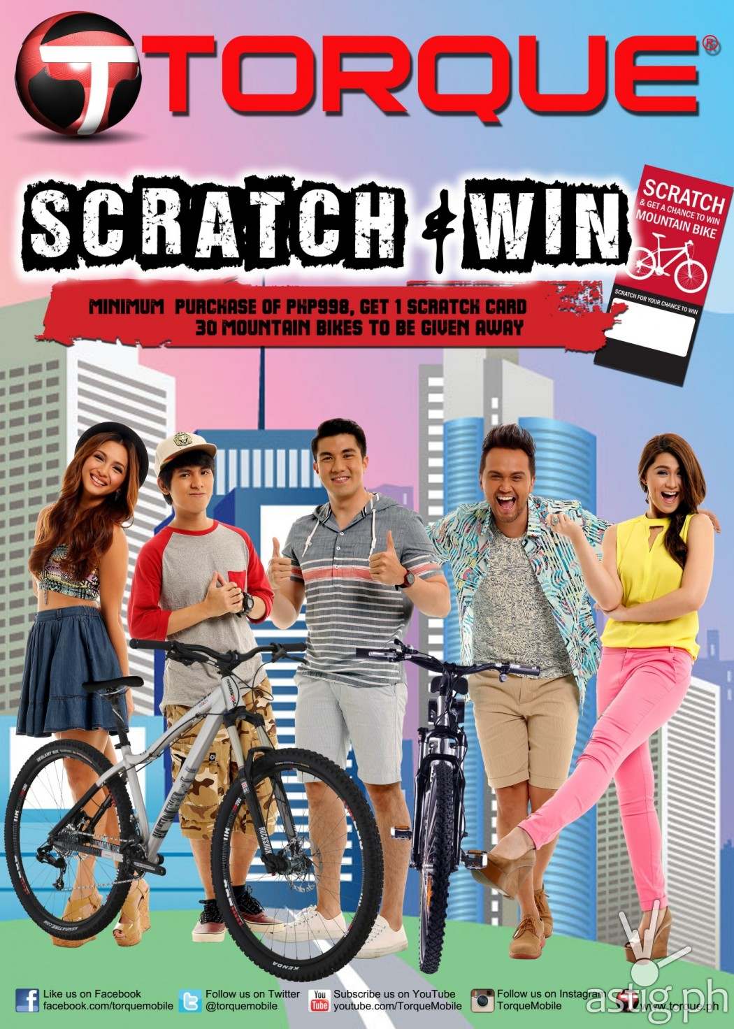 Torque One Love mountain bike promo poster – ASTIG: Philippine News ...