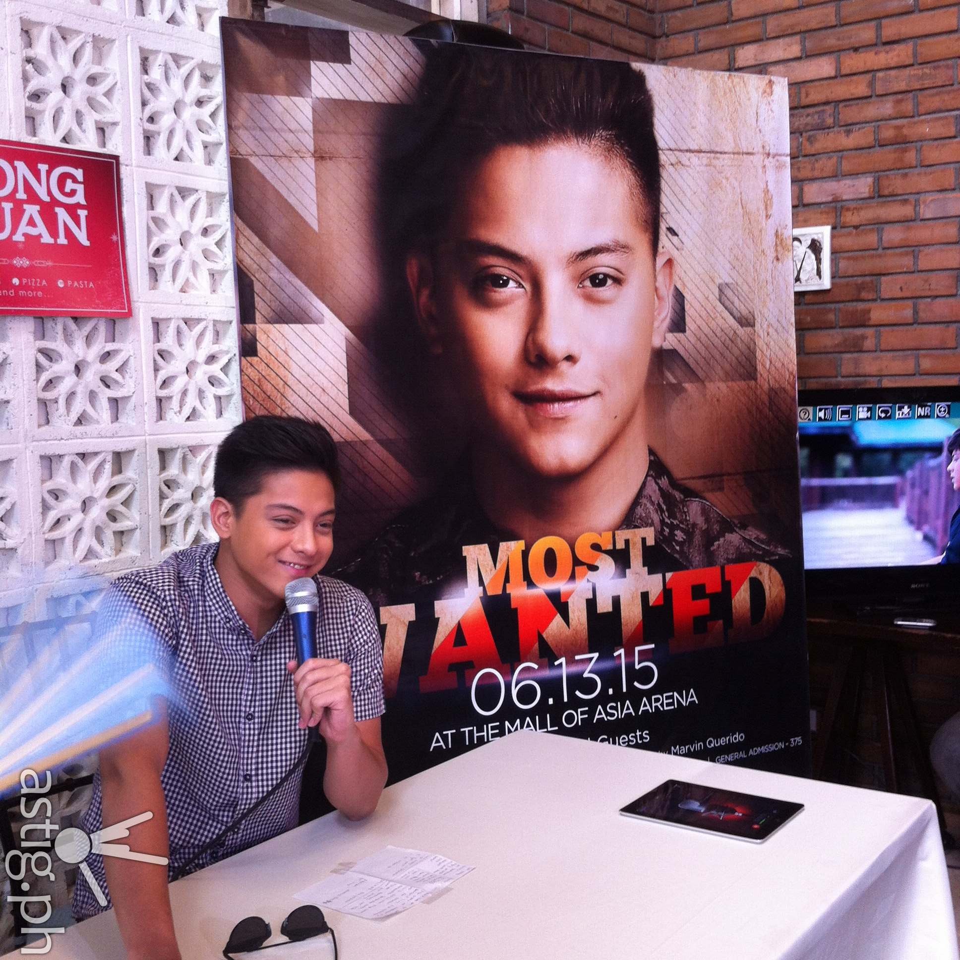 Daniel Padilla at the Daniel Most Wanted concert presscon | ASTIG ...