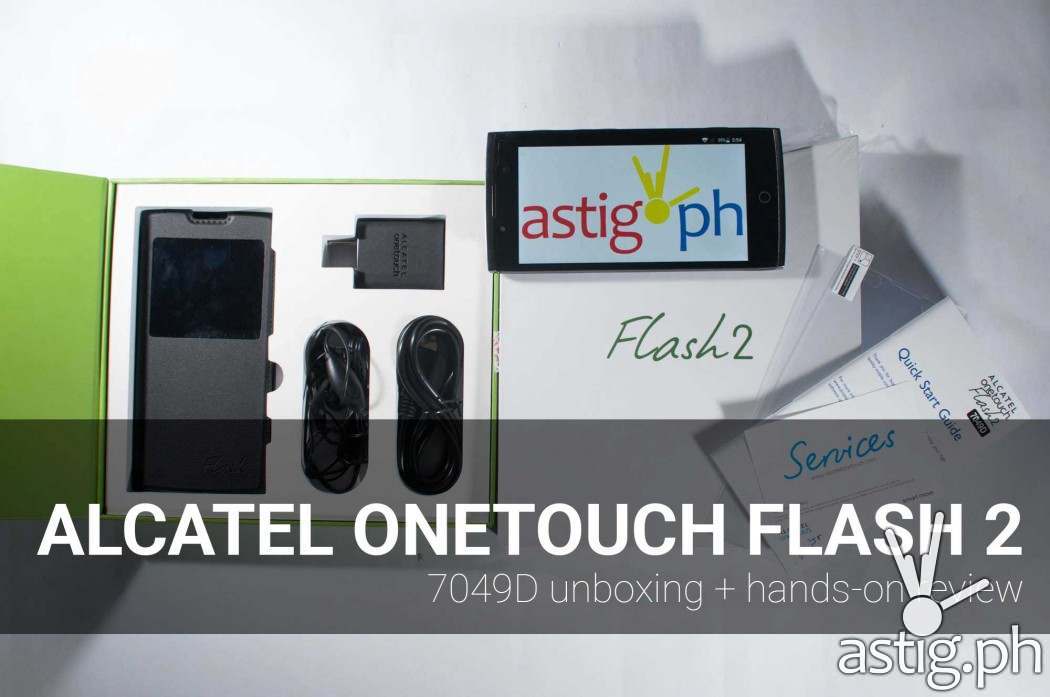 Alcatel ONETOUCH Flash 2 unboxing hands-on review [video] – ASTIG ...