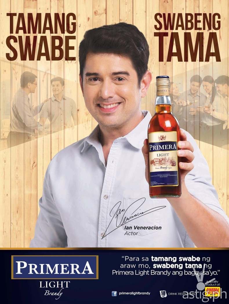 Primera Light Brandy Welcomes Brand Ambassador Ian Veneracion – ASTIG ...
