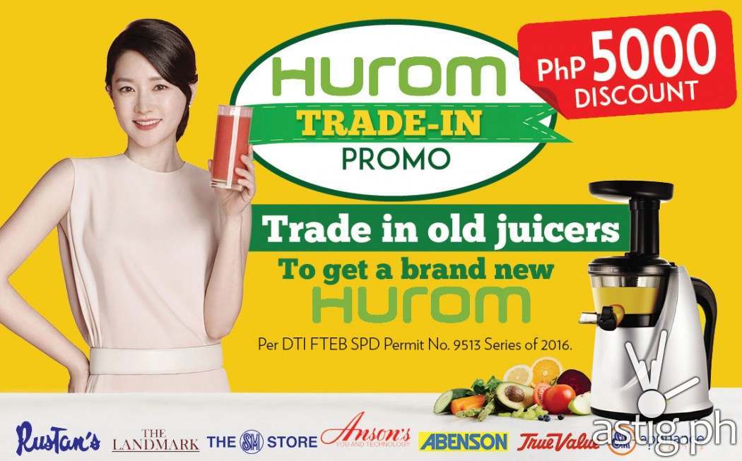 Trade Your Old Juicer for a New Hurom HA Series! – ASTIG: Philippine ...