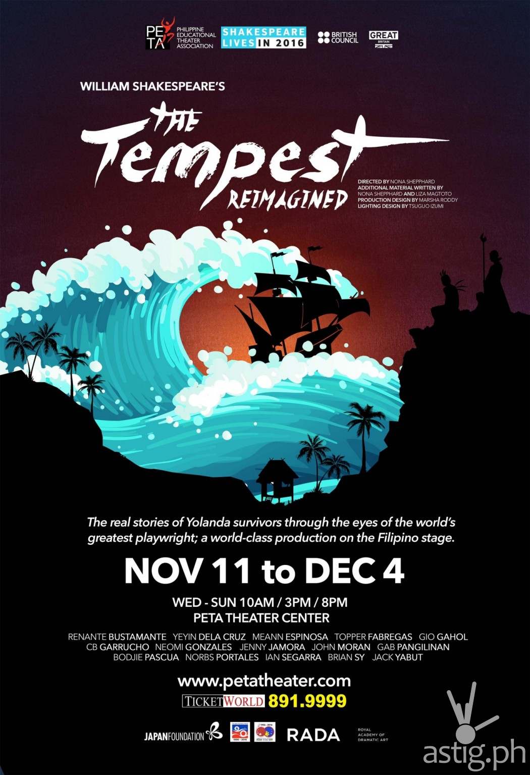 The Tempest Reimagined: Shakespeare’s guide to surviving Yolanda [review] – ASTIG: Philippine ...