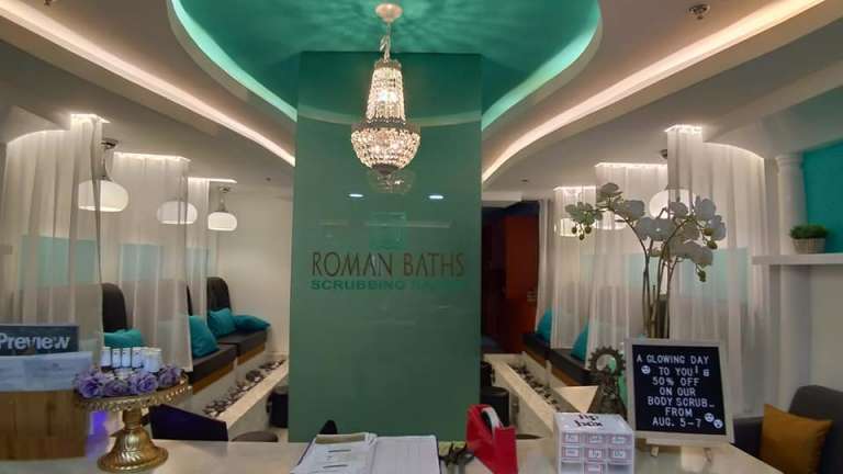 Roman Baths Scrubbing Salon is Now Open in Mega Mall – ASTIG ...