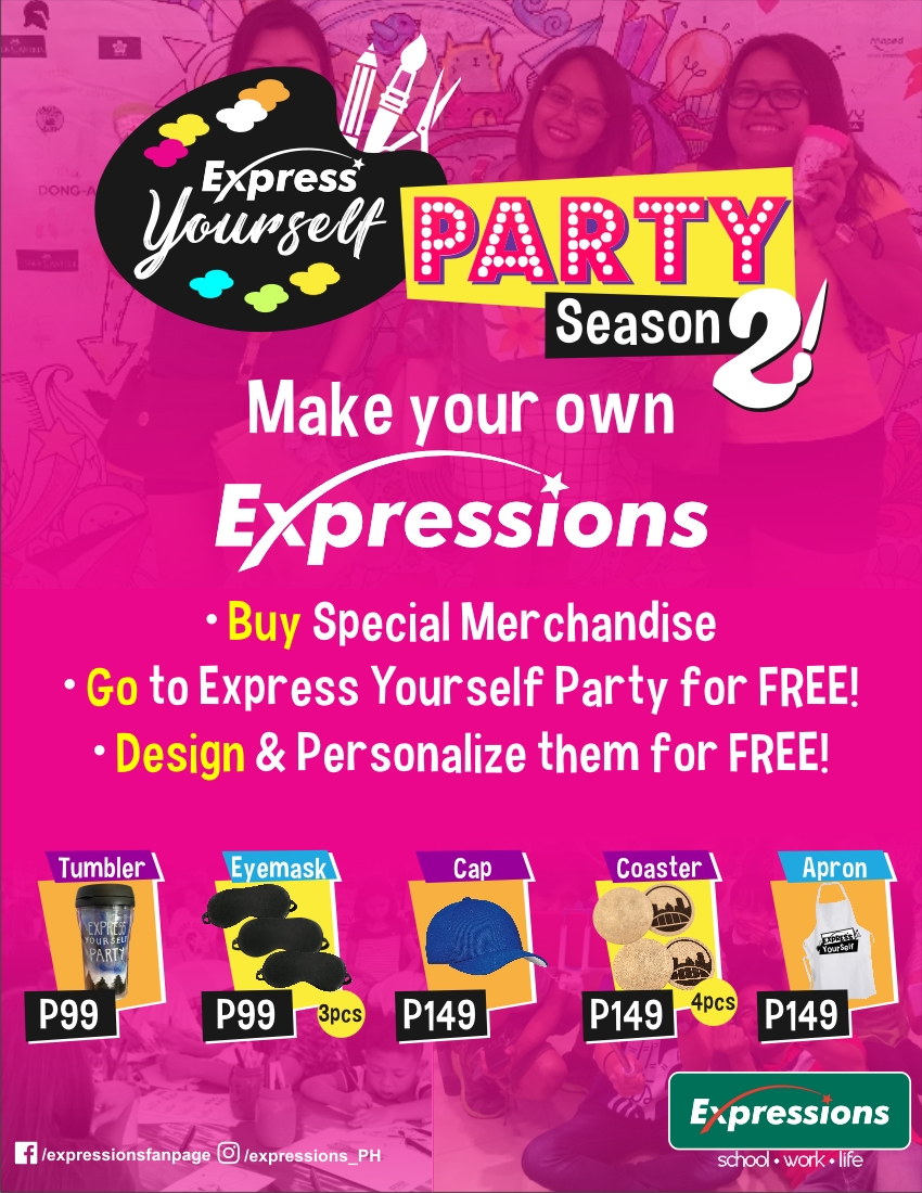 Express Yourself Party Season 2 by Expressions – ASTIG: Philippine News ...