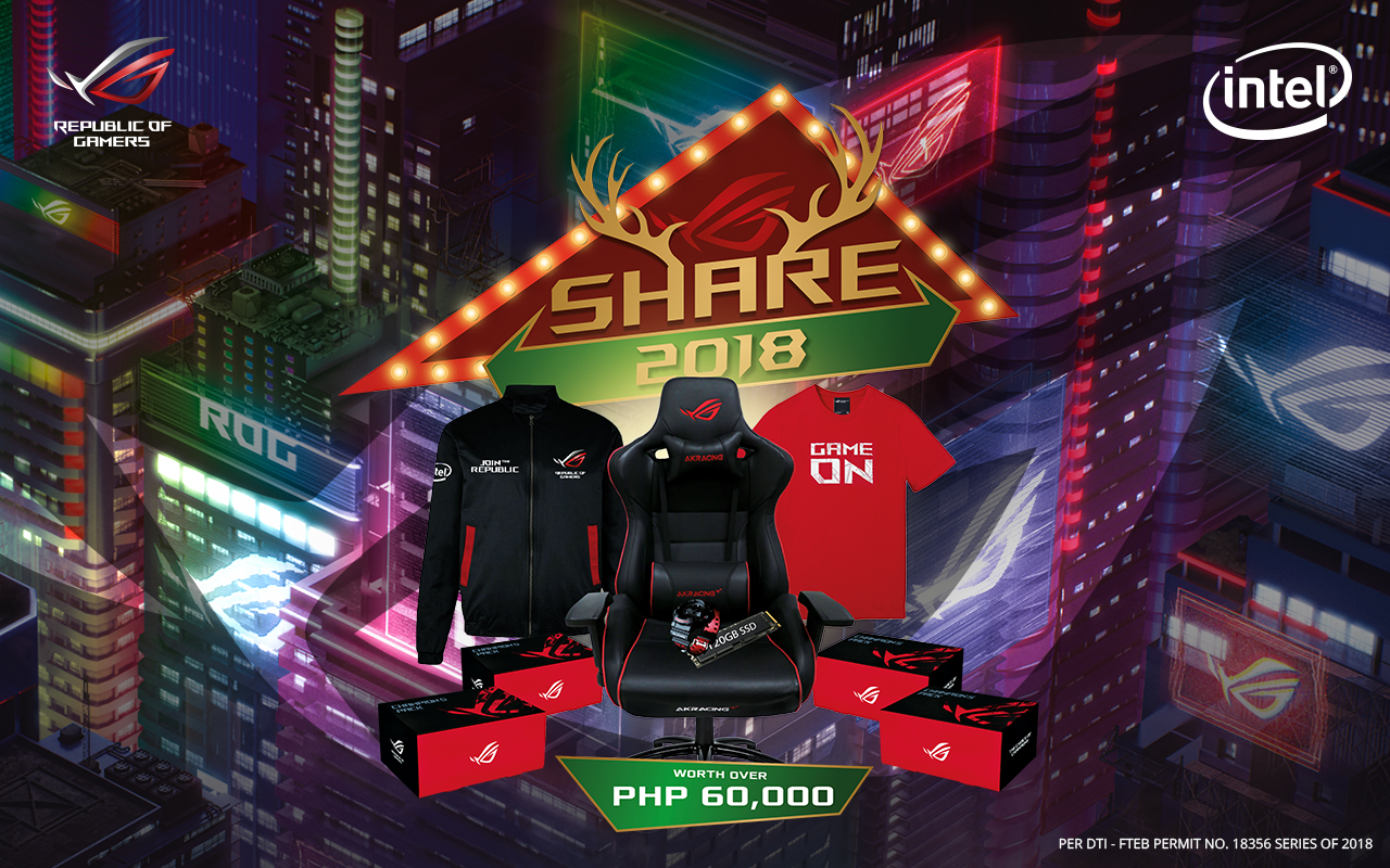 ASUS Share 2018: Freebies for every ZenBook, ROG, and TUF Gaming ...