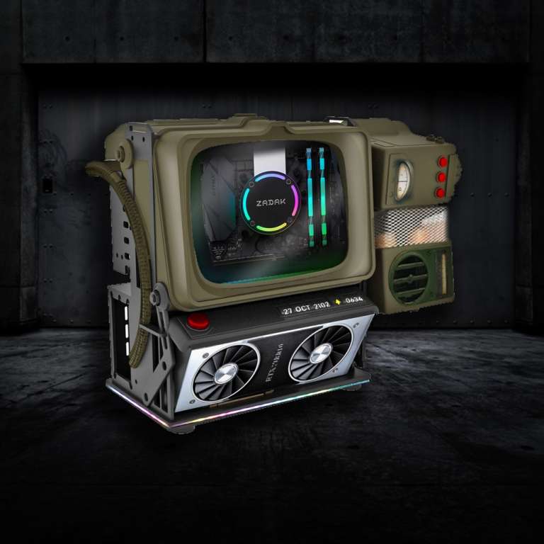 Someone made a real-life Pip-Boy 2000 custom PC, and it’s glorious ...