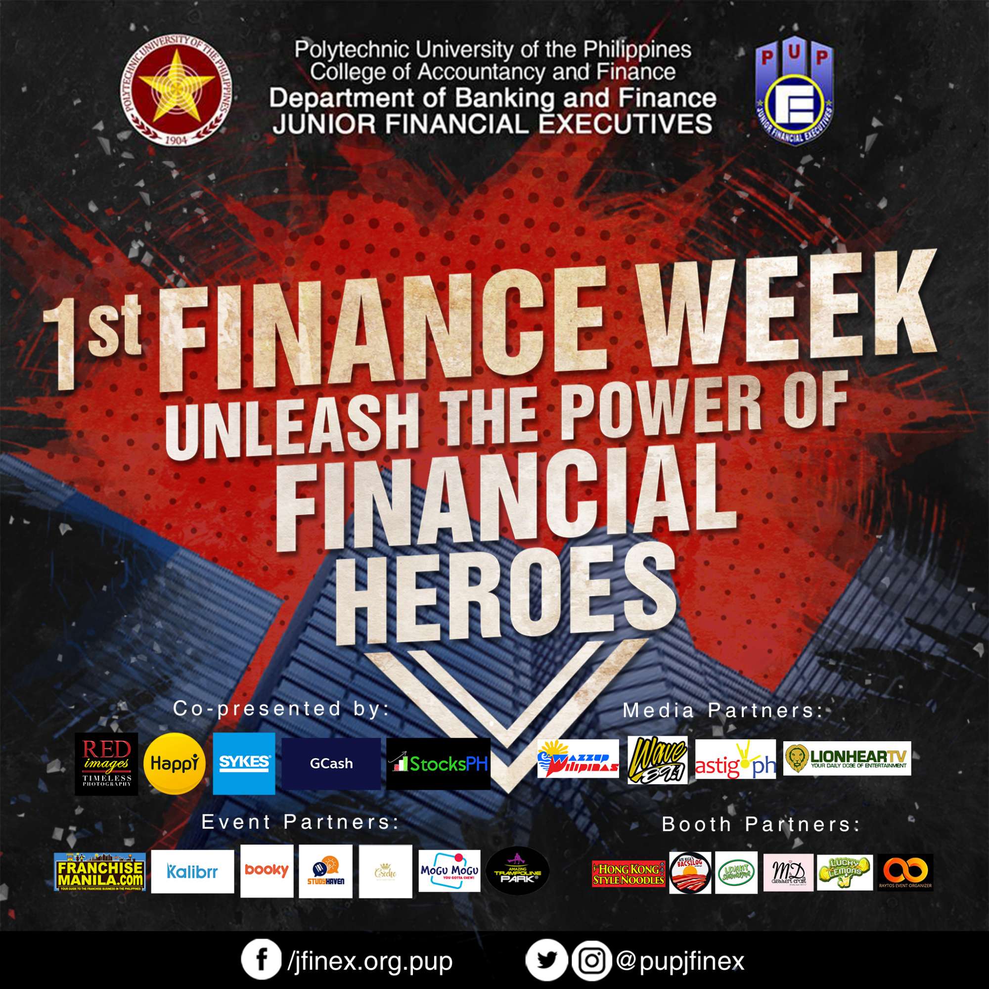 1st FINANCE WEEK: Unleash the Power of Every Financial Hero [event ...