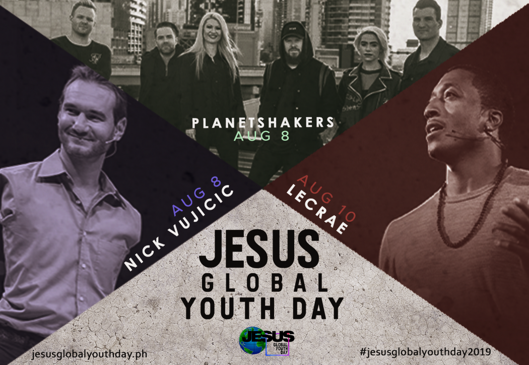 First-ever Jesus Global Youth Day : Happening this August 8 to 10 at ...