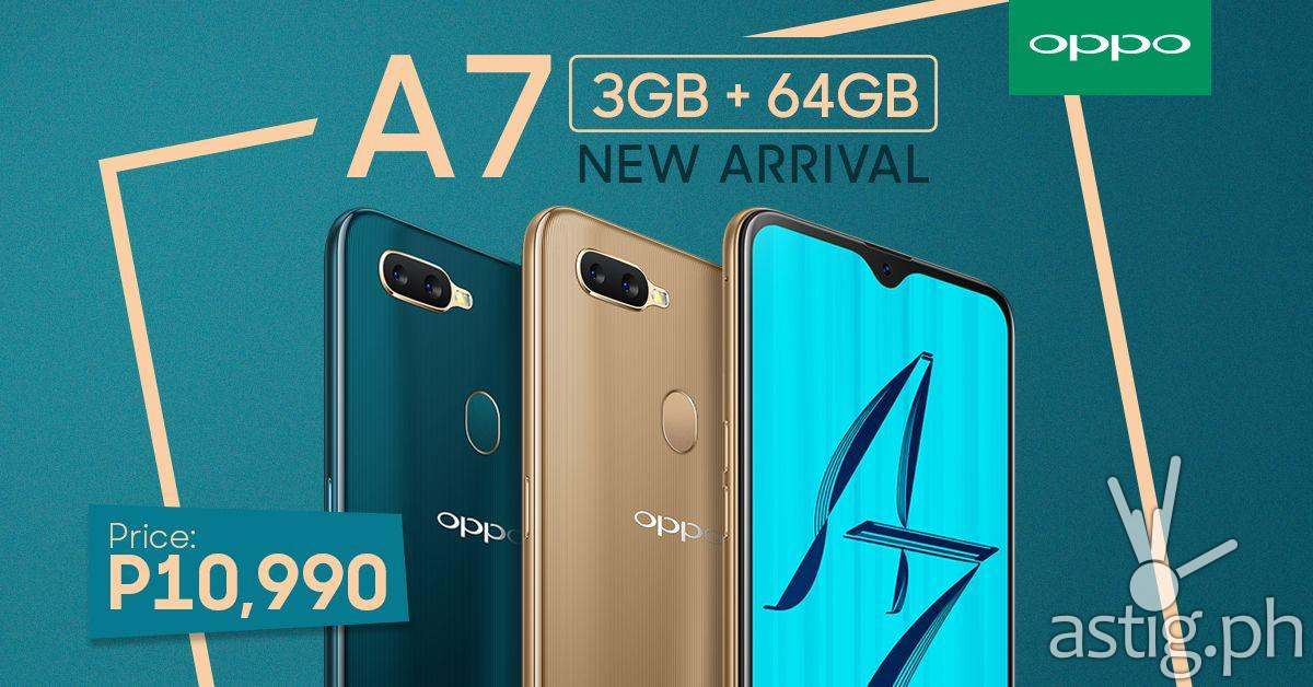 OPPO A7 3GB now available for P10,990 – ASTIG: Philippine News & Reviews