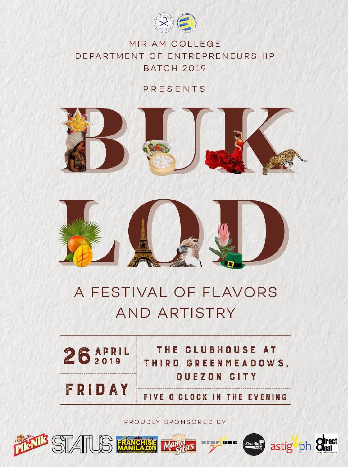 BUKLOD 2019: A Festival of Flavors and Artistry [event] – ASTIG ...