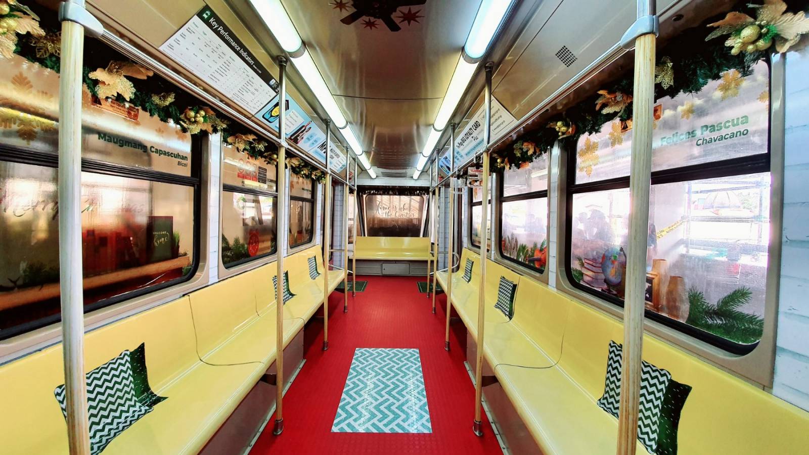 LRMC debuts ‘feel at home’ LRT-1 Christmas Train for the holidays ...