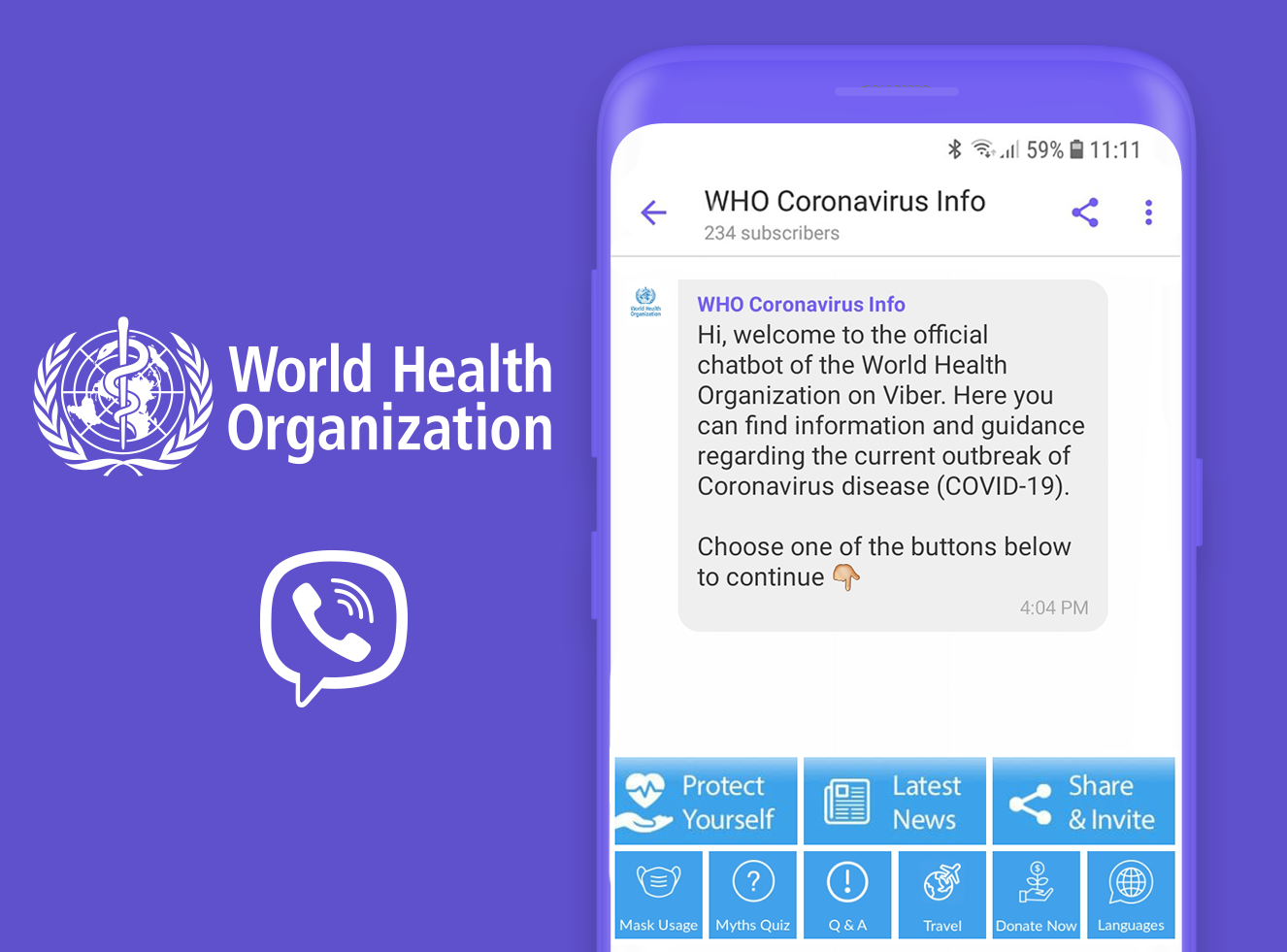 Coronavirus: How the WHO is fighting back with chatbots – ASTIG ...