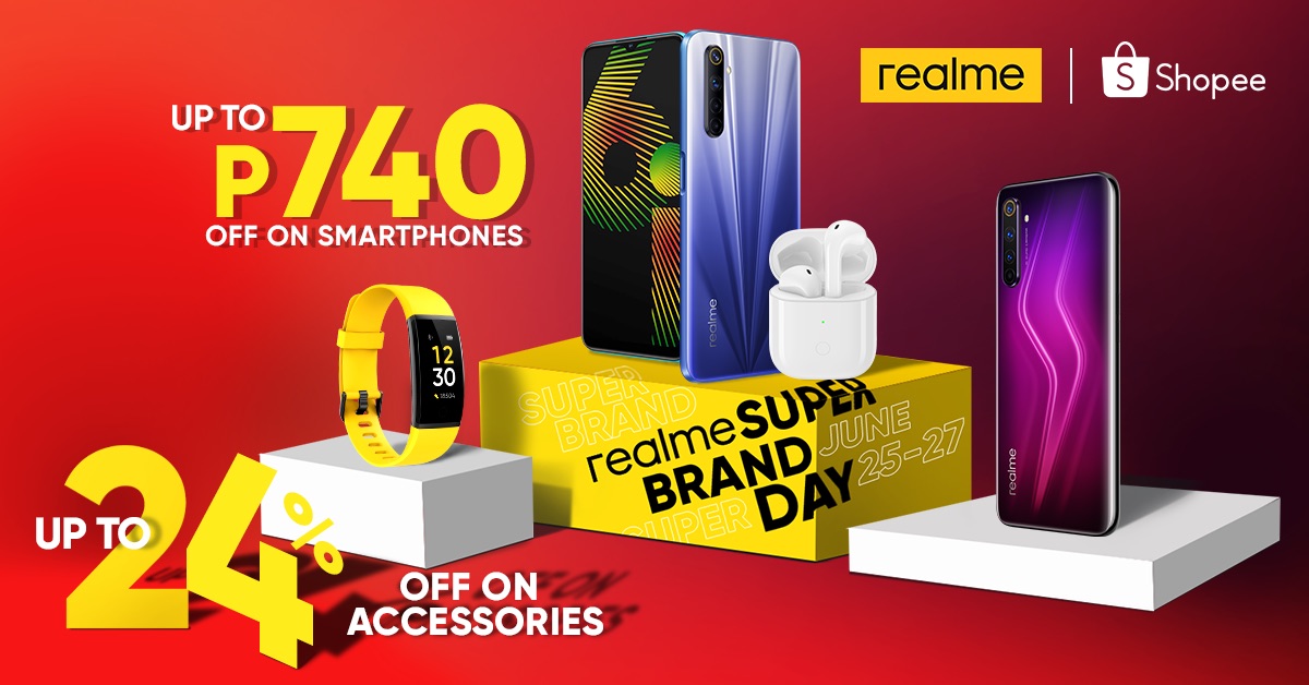 realme Philippines and Shopee hold Super Brand Day, offer discounts up ...