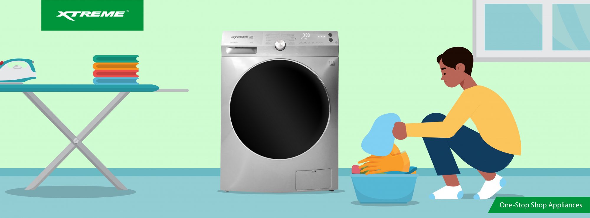 The ultimate machine to ease and upgrade your laundry: XTREME Frontload ...