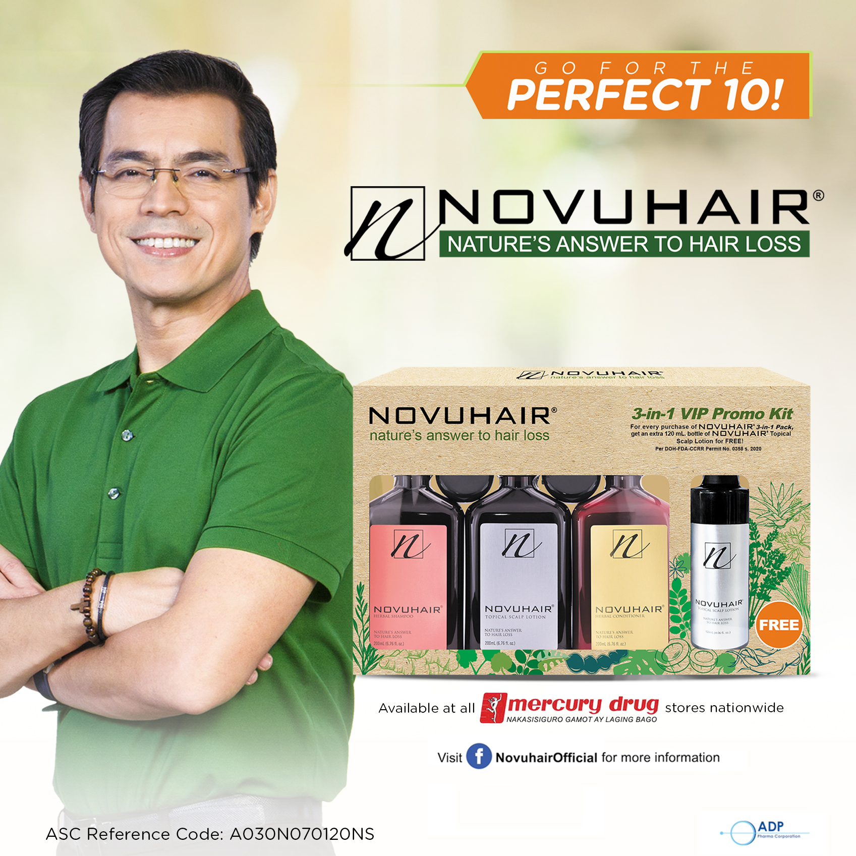 ADP Pharma Launches NOVUHAIR® 3-in-1 VIP PROMO KIT – ASTIG: Philippine ...