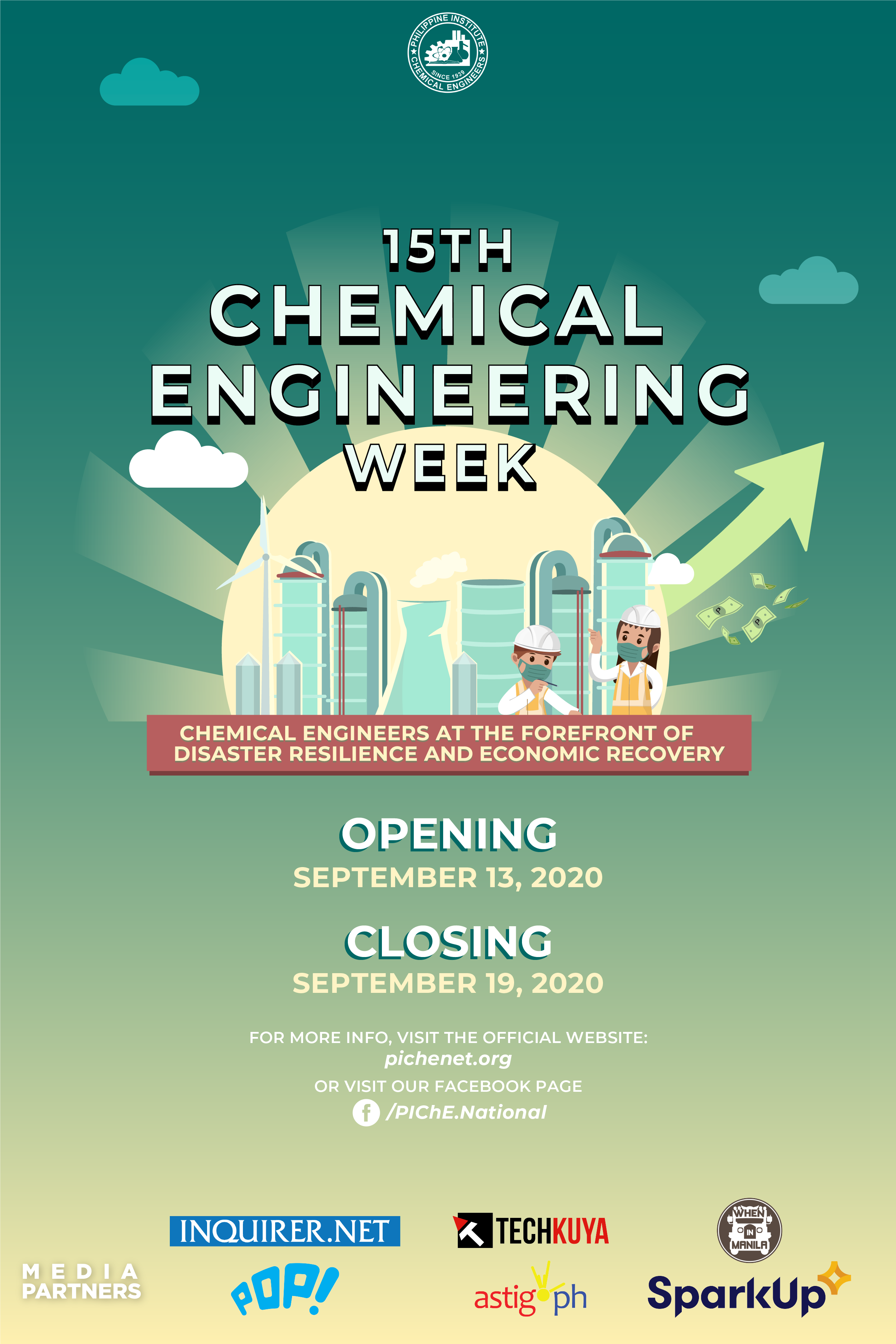 PIChE Celebrates 15th Chemical Engineering Week on September [event ...