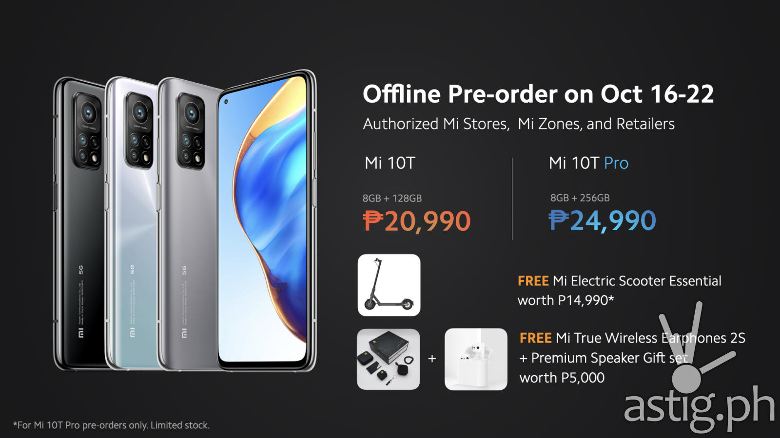 Mi 10T Pro launched, priced in the Philippines with FREE Mi Electric ...