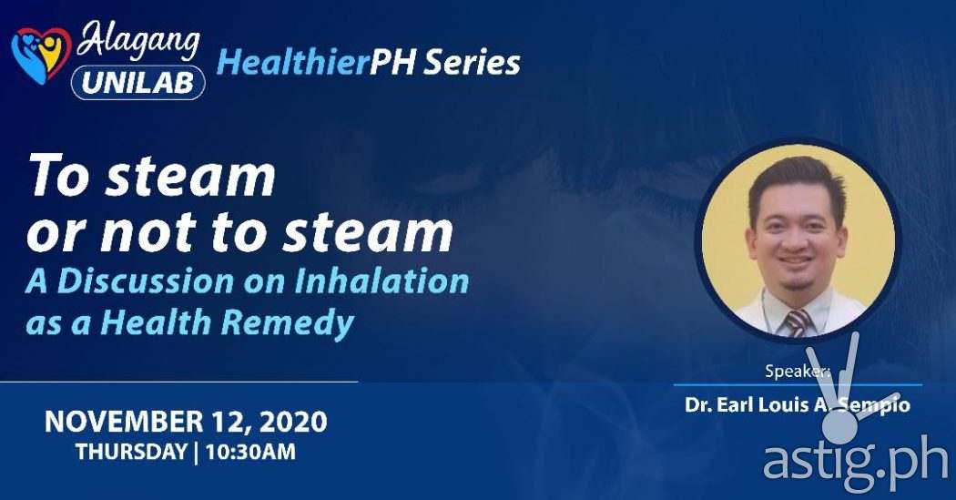 Alagang Unilab: Healthier Ph Opens Dialogue on Steam Inhalation as a ...