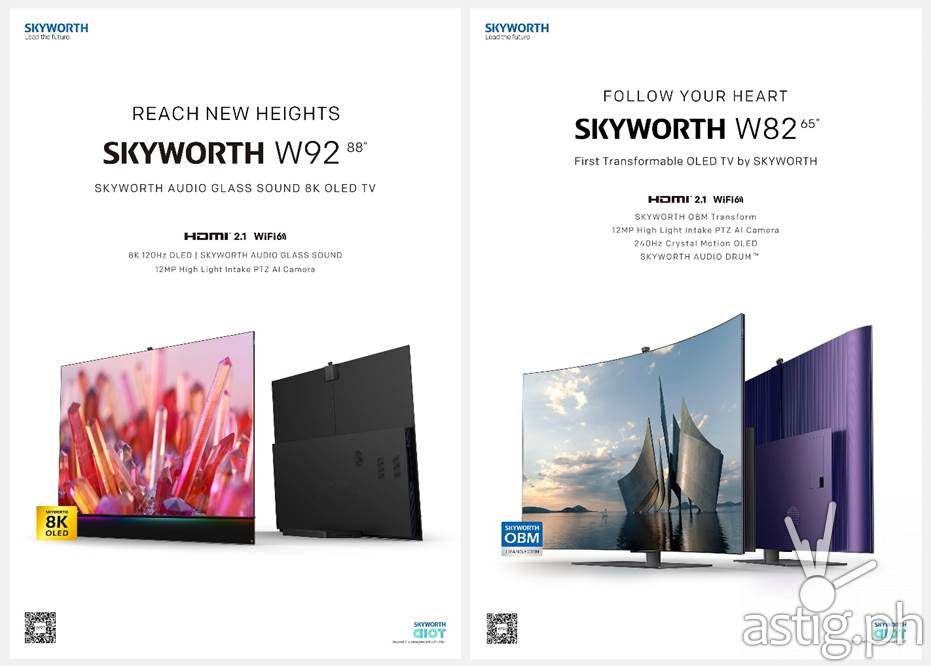 SKYWORTH W82 is world’s first transformable 8K OLED 120Hz TV – ASTIG: Philippine News & Reviews