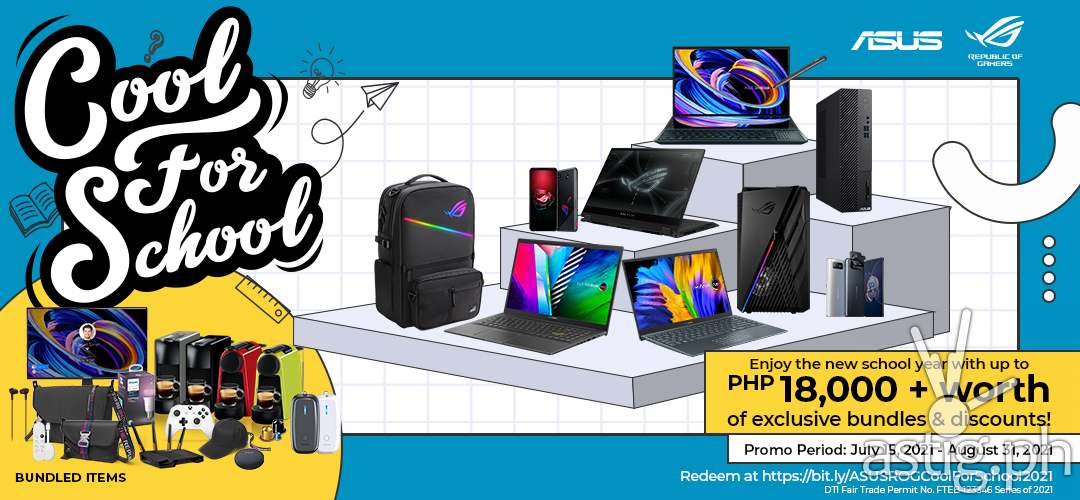 ASUS Back-to-school promo: Discounts and freebies on laptops, desktops ...
