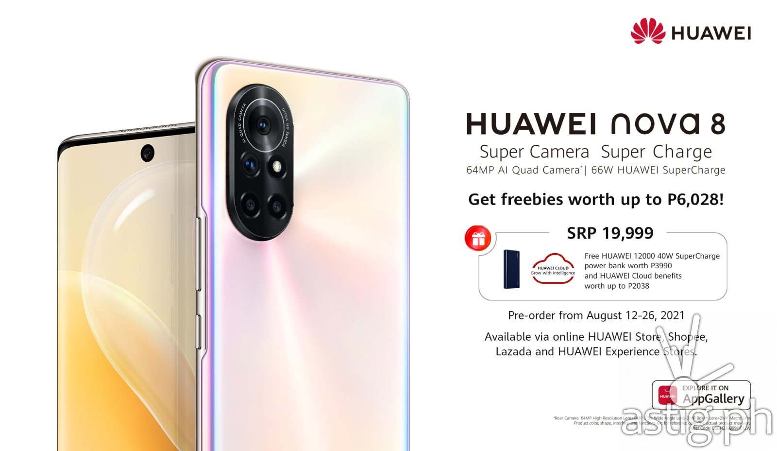 HUAWEI nova 8, 8i priced in PH, pre-orders open – ASTIG: Philippine ...
