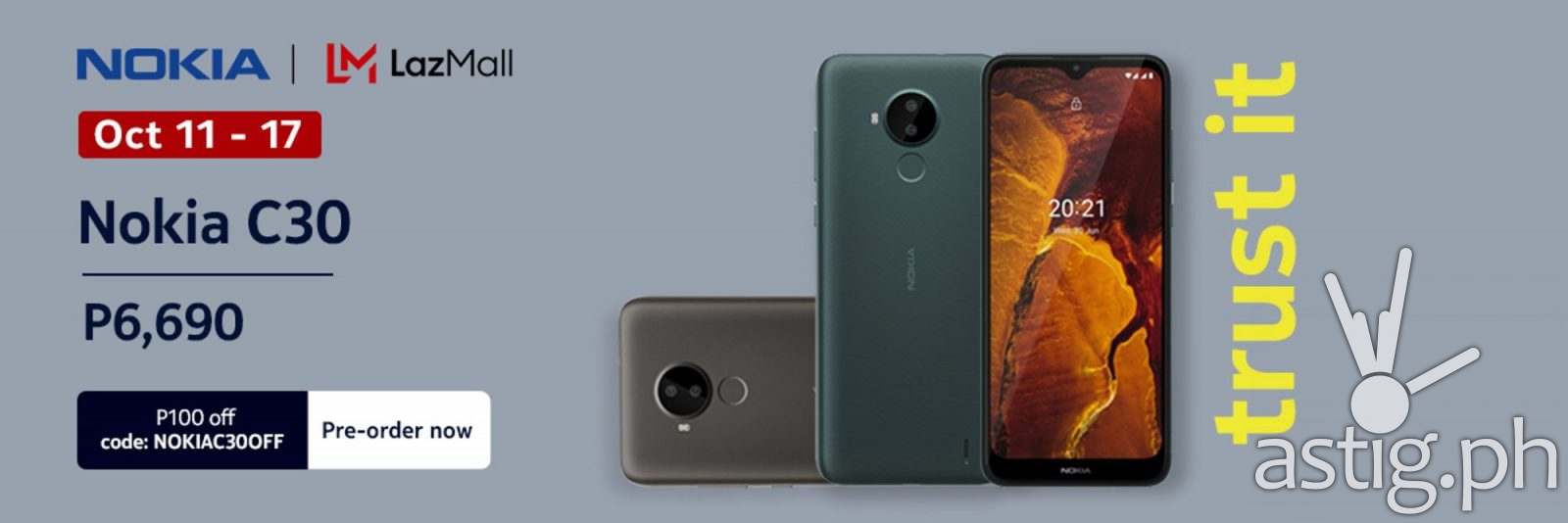 Nokia C30: Three-day Android phone debuts at P6,690 – ASTIG: Philippine ...
