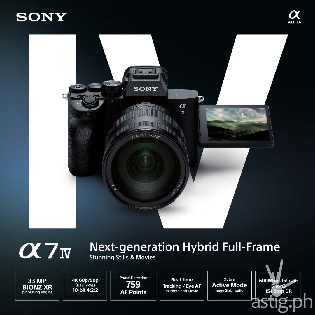 Sony Alpha 7 IV: 33MP full-frame camera is coming to the Philippines ...