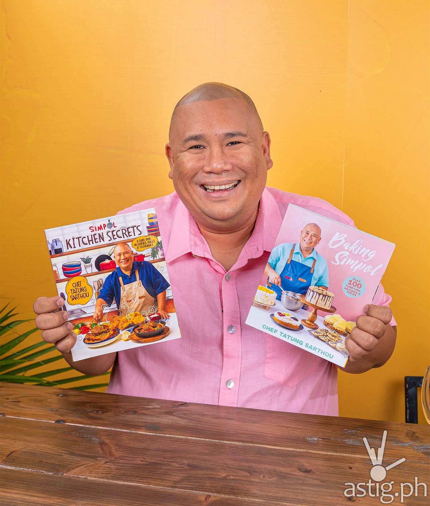 New Cookbooks from Celeb Chef Tatung Sarthou – ASTIG: Philippine News ...