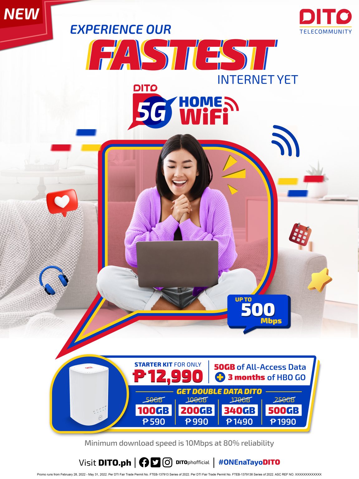 DITO 5G Home WiFi begins rolling out in Metro Manila – ASTIG ...