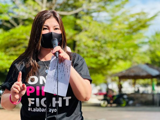 Celebrities like Angel Locsin and PieDu on House-to-House Campaign for ...