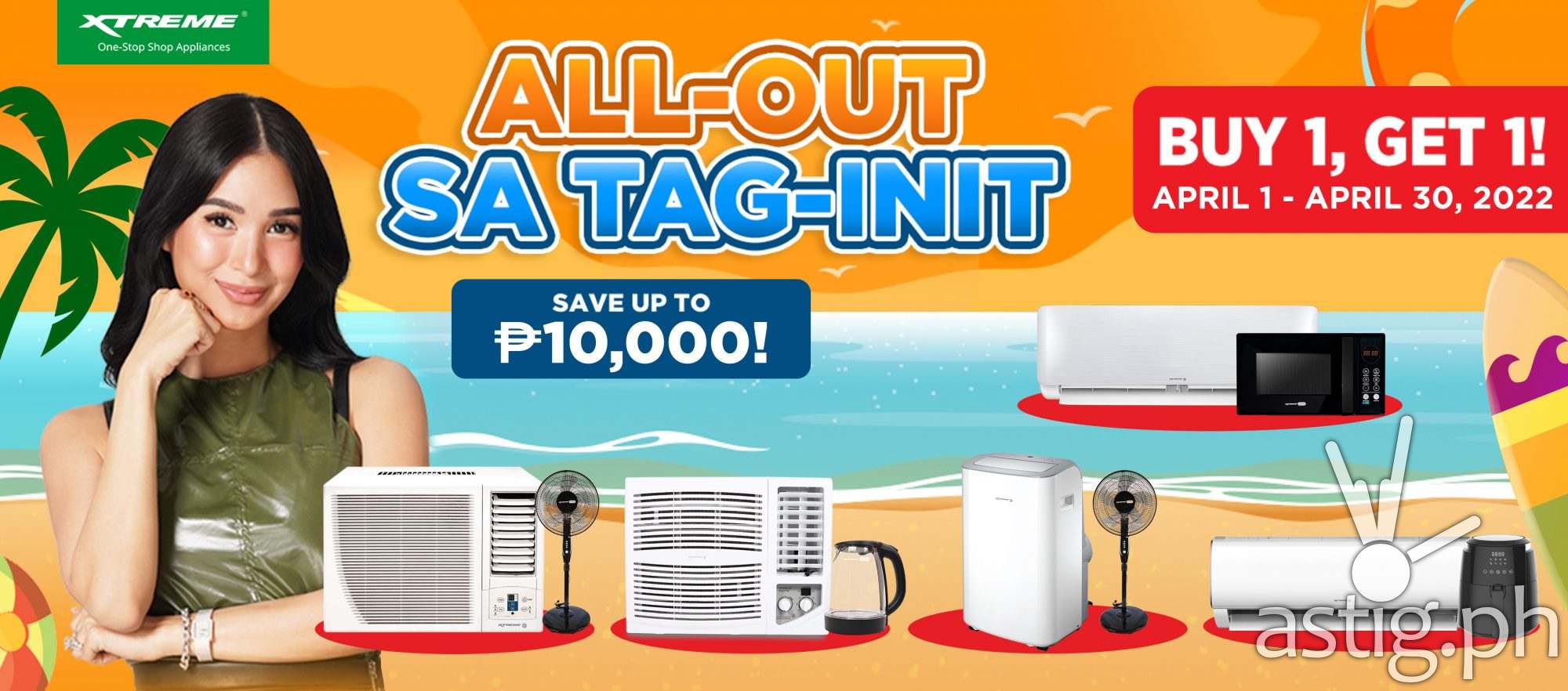 XTREME Appliances gives us their “ALL OUT SA TAG-INIT” to cool us down ...