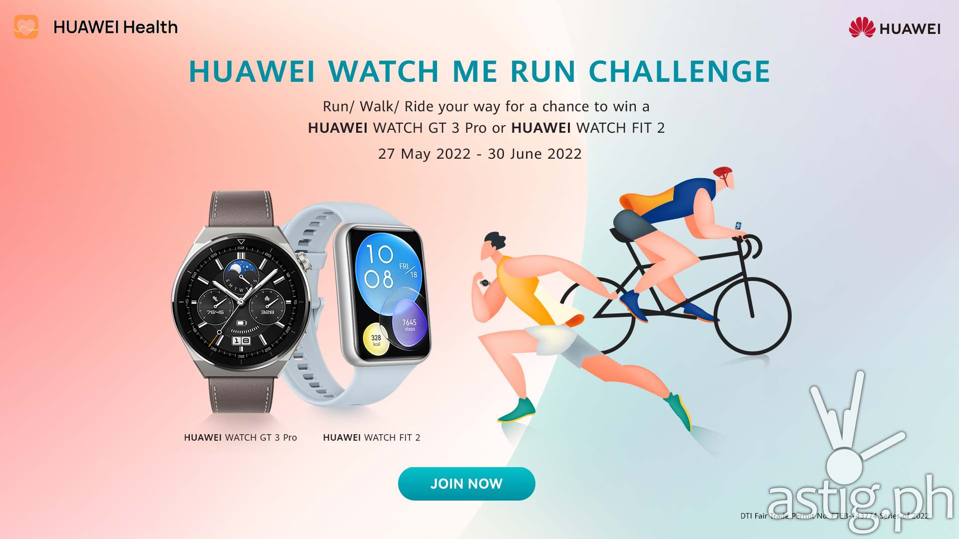 HUAWEI gives us a chance to win a brand new HUAWEI WATCH GT 3 Pro or ...