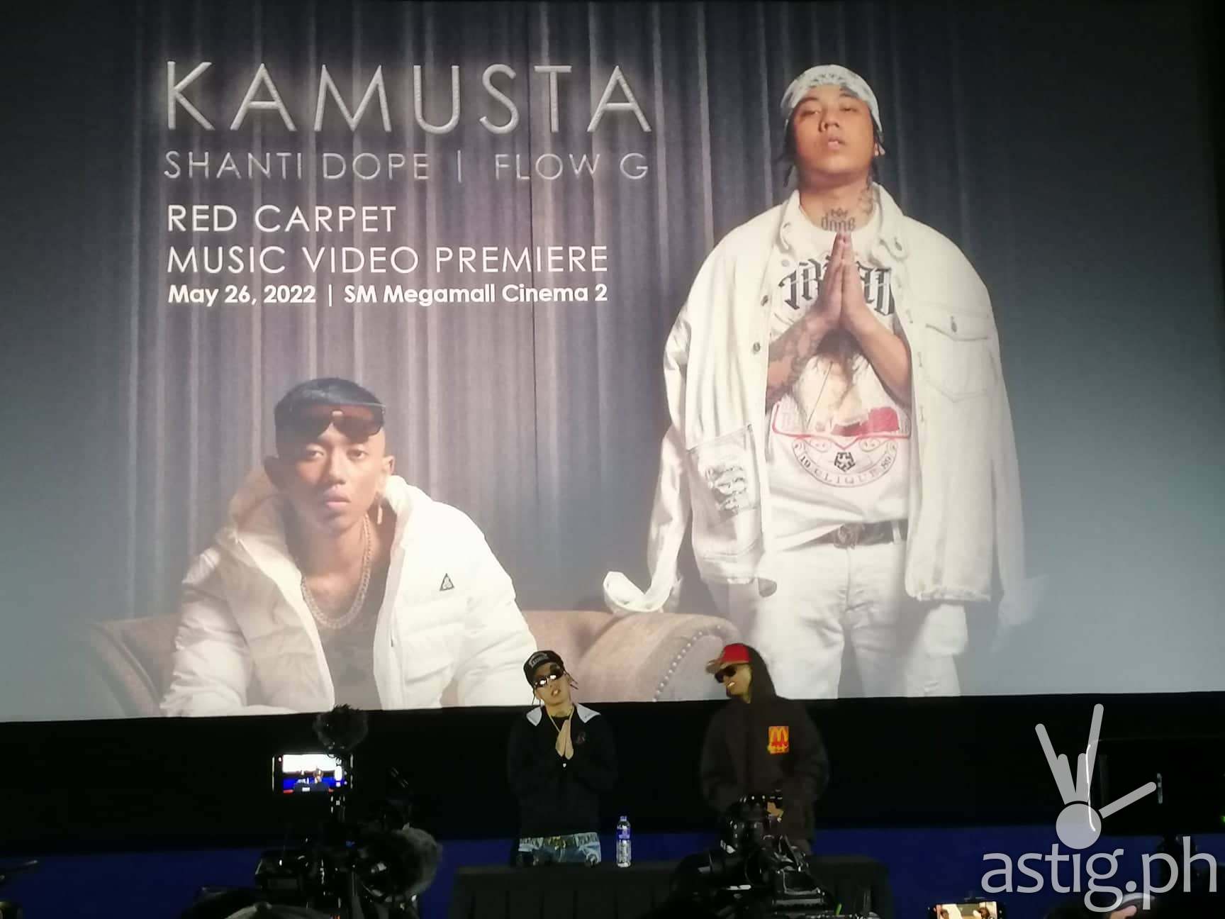 Famed Rappers Shanti Dope and Flow G Send Out their "Kamusta"? | ASTIG ...