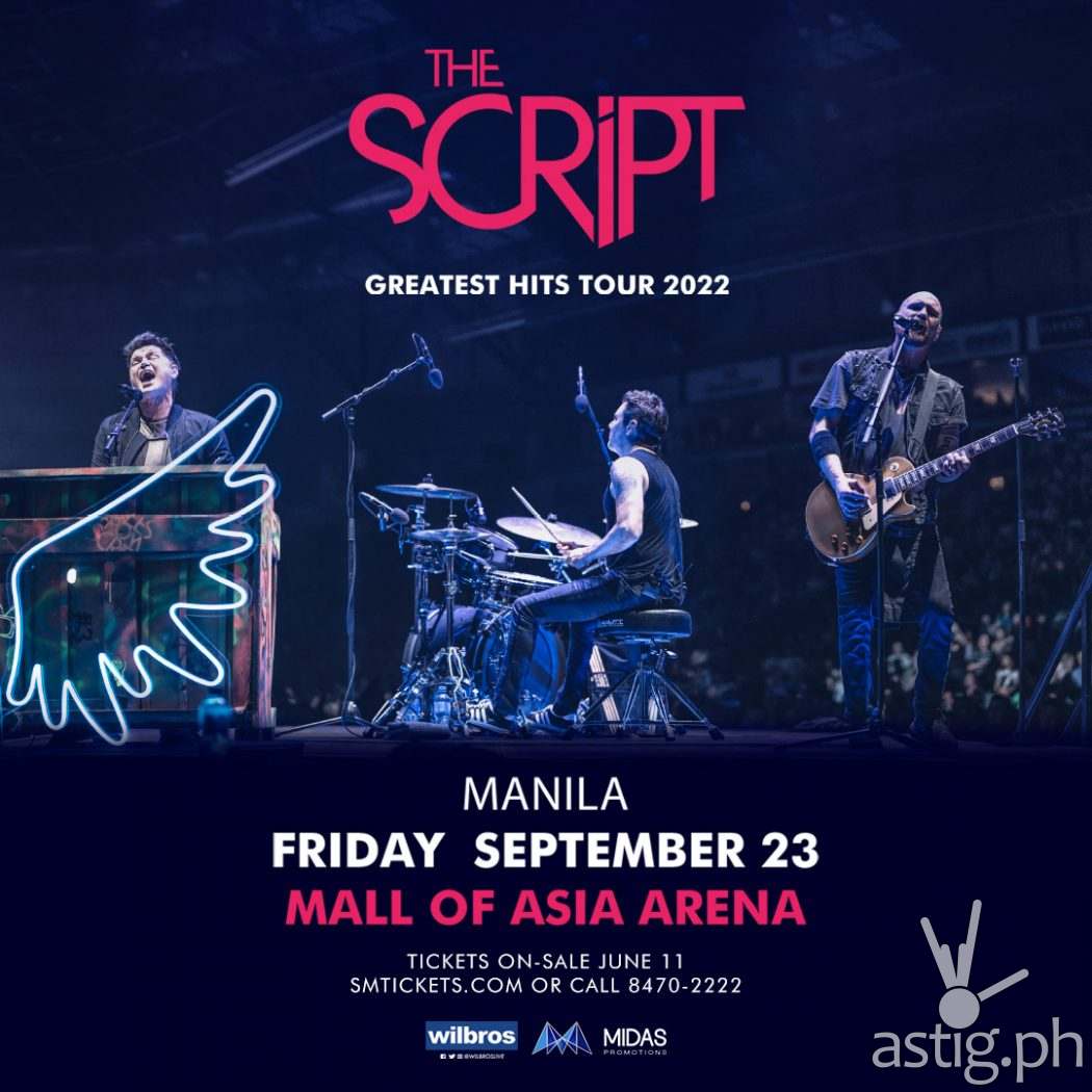 Irish Band The Script Excited for Manila Concert Return – ASTIG ...