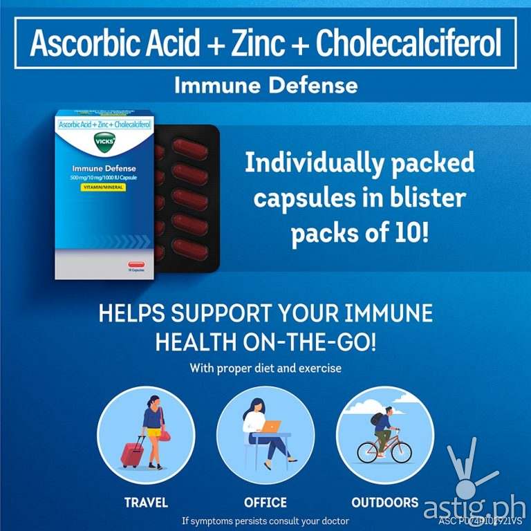 Vicks Philippines introduces their first ever vitamins for daily immune ...