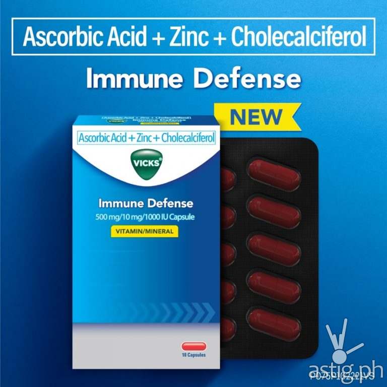 Vicks Philippines introduces their first ever vitamins for daily immune ...