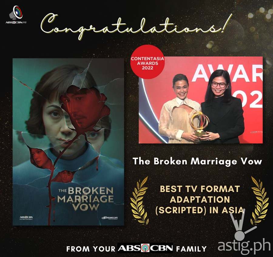 “The Broken Marriage Vow” wins Best TV Format Adaptation in Asia at the 2022 ContentAsia Awards ...
