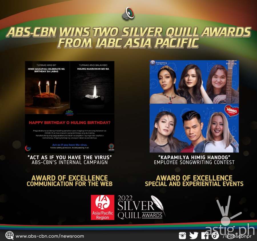 “Kapamilya Himig Handog” makes three-peat at IABC’s global, regional ...