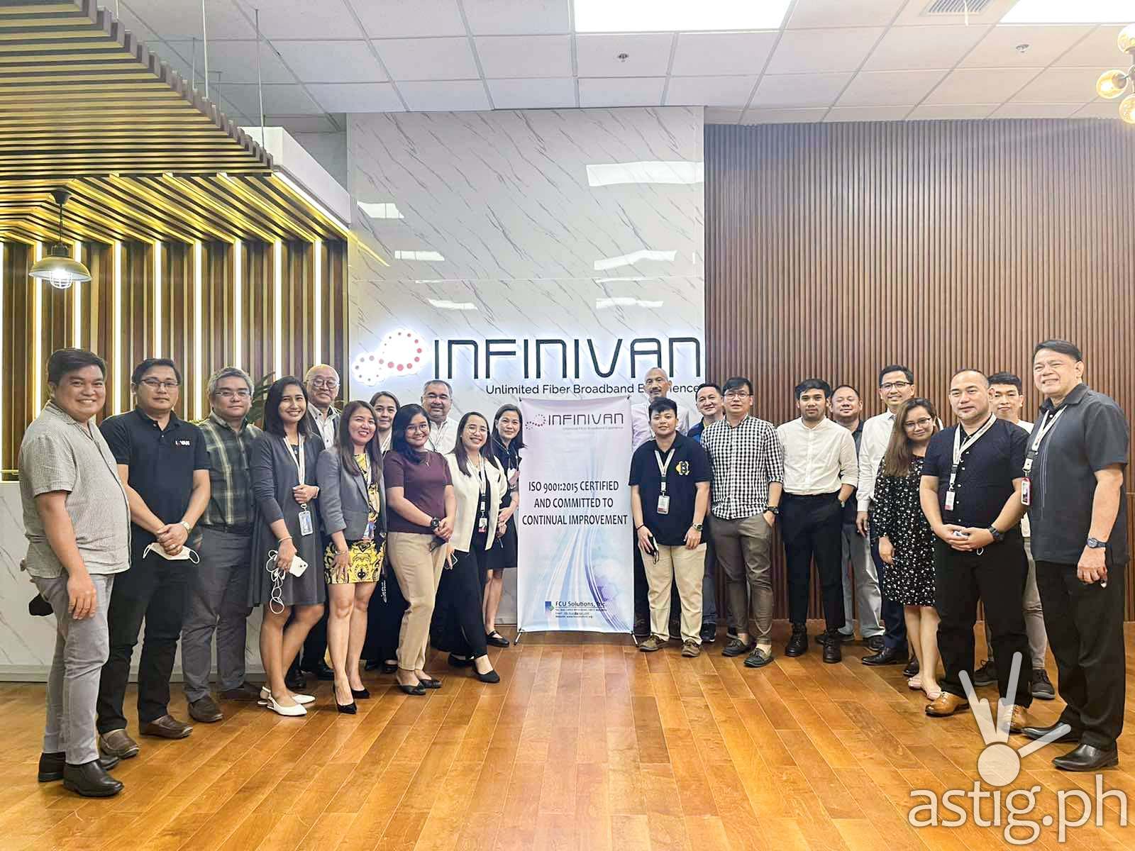 InfiniVAN, Inc.'s Process Owners during the successful Recommendation ...