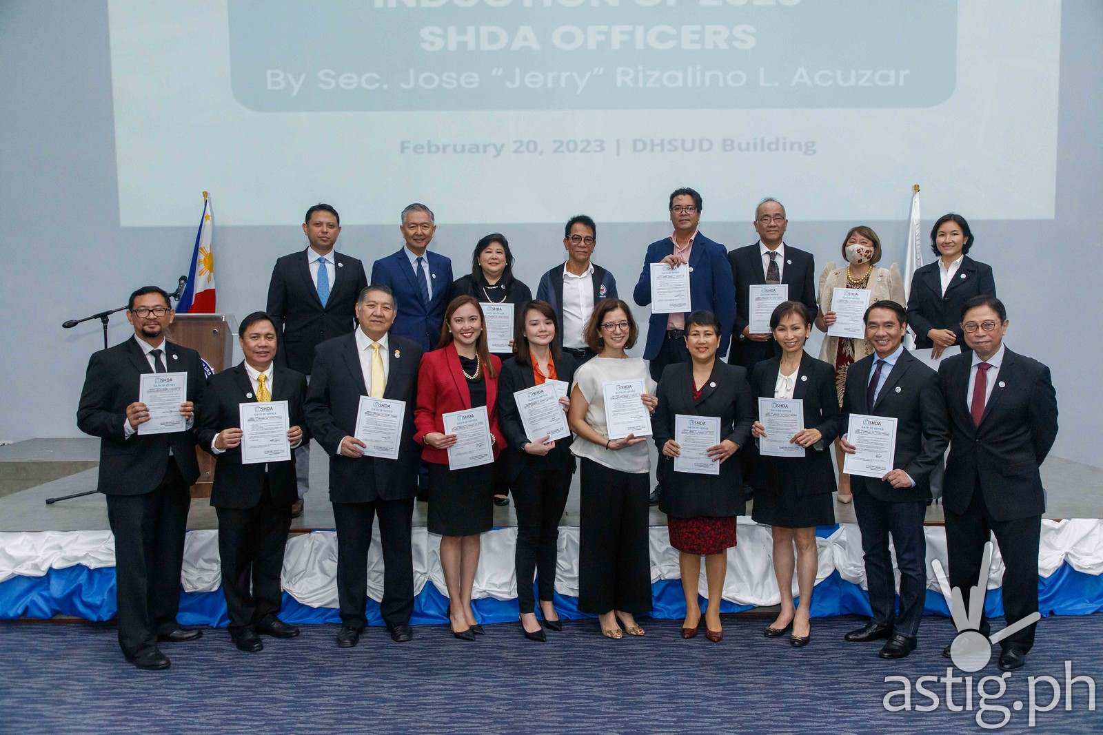 Secretary Acuzar Leads Oath-Taking Ceremony of SHDA’s New Board of Governors – ASTIG: Philippine ...