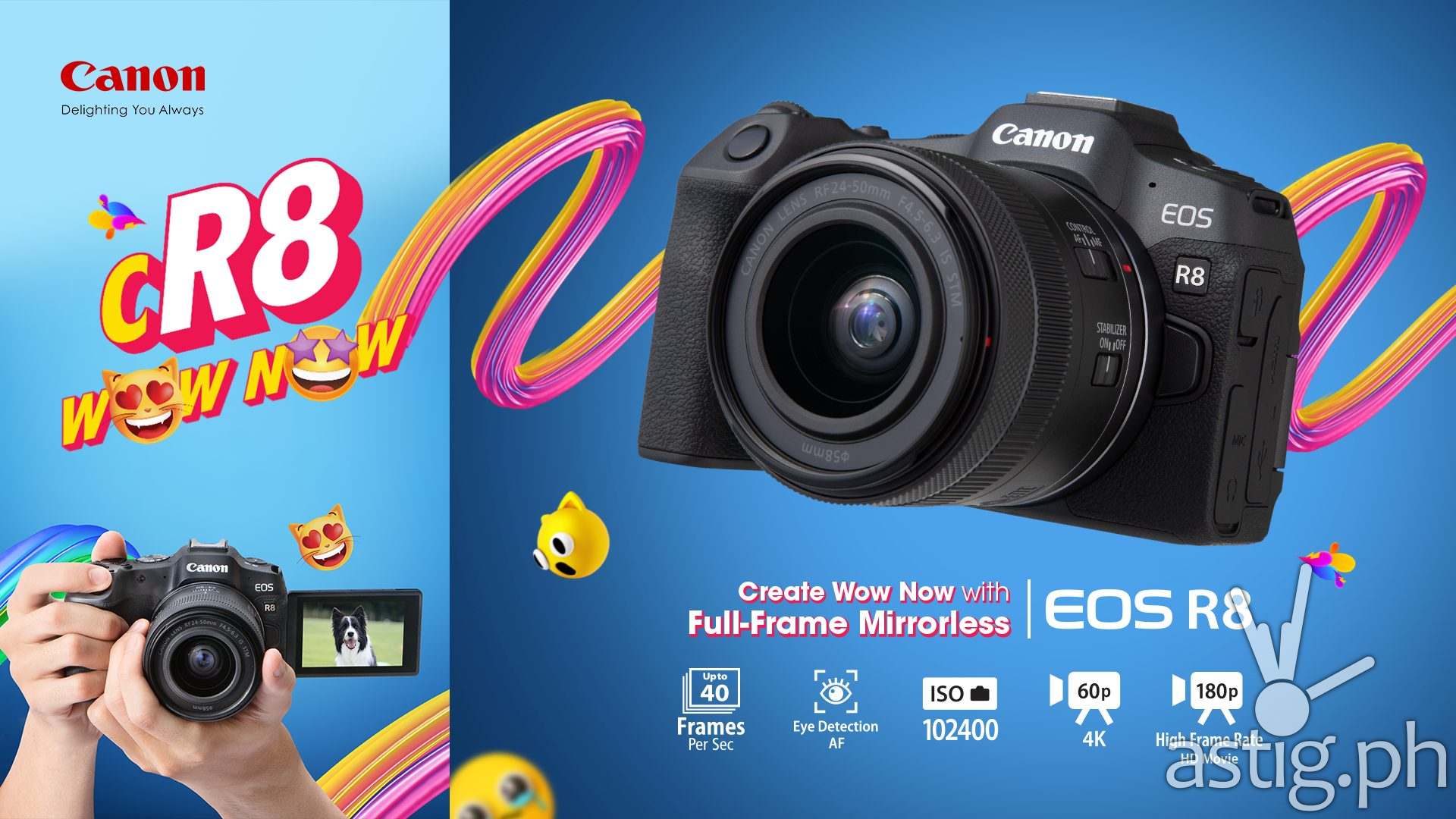 Canon EOS R8 launch: Budget EOS R6 full frame camera now in PH – ASTIG ...