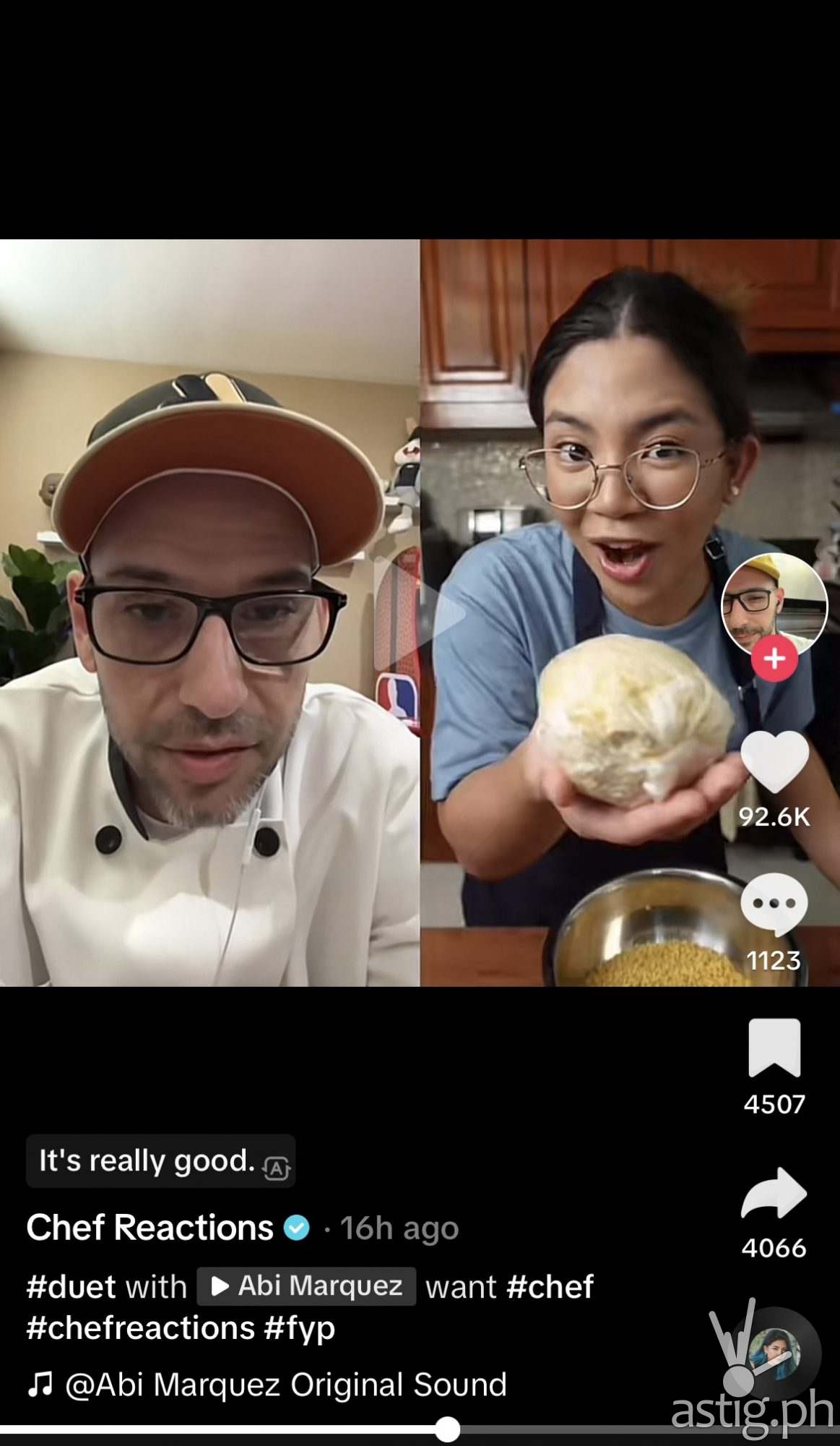 TikTok’s ‘Chef Reaction’s’ Gives Abi Marquez’s Viral Video a Perfect 10 Rating – ASTIG ...