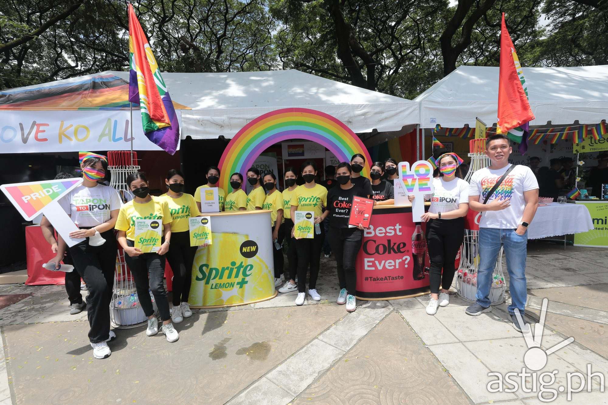 LOOK: Coca-Cola raises the pride flag in major PH cities – ASTIG ...