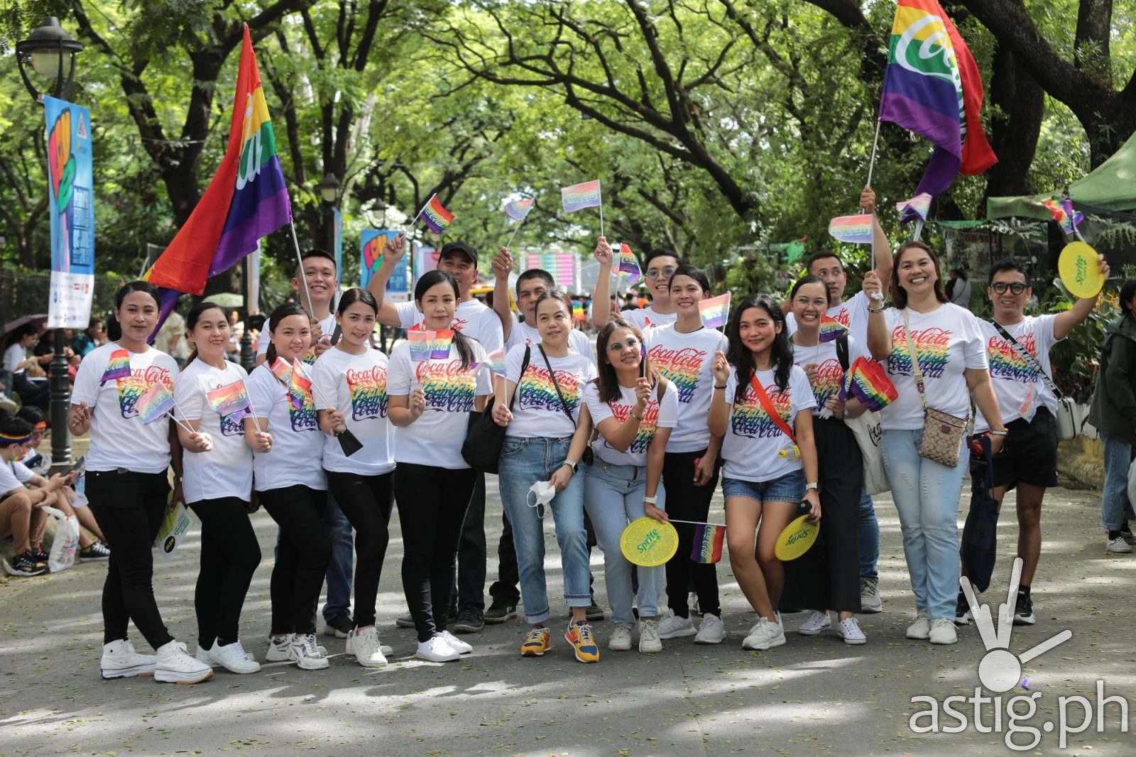 LOOK: Coca-Cola raises the pride flag in major PH cities – ASTIG ...