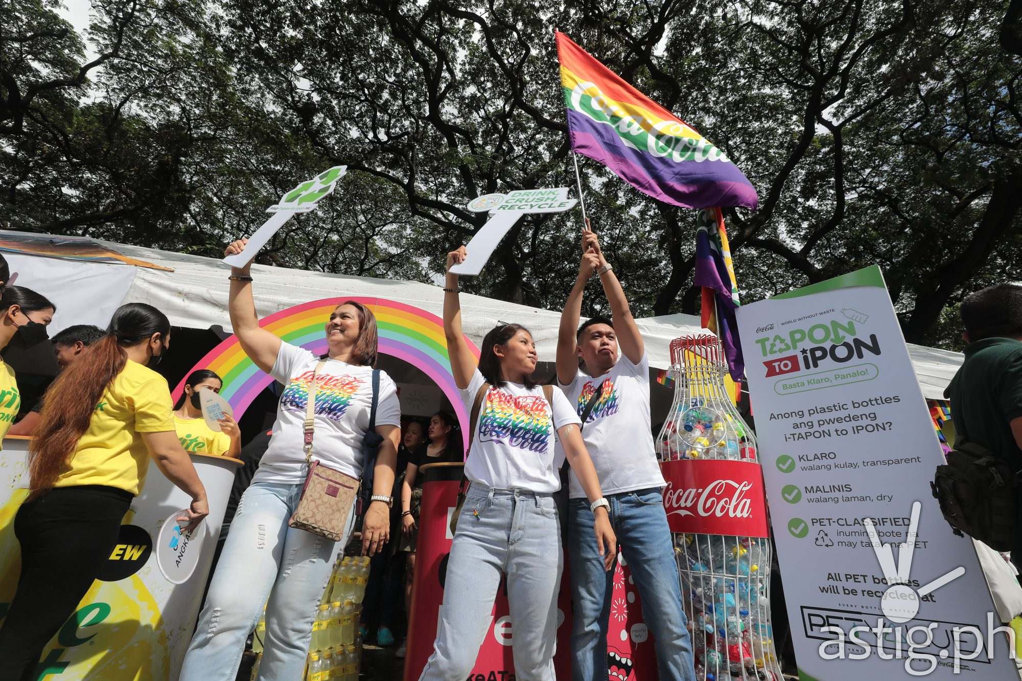 LOOK: Coca-Cola raises the pride flag in major PH cities – ASTIG ...