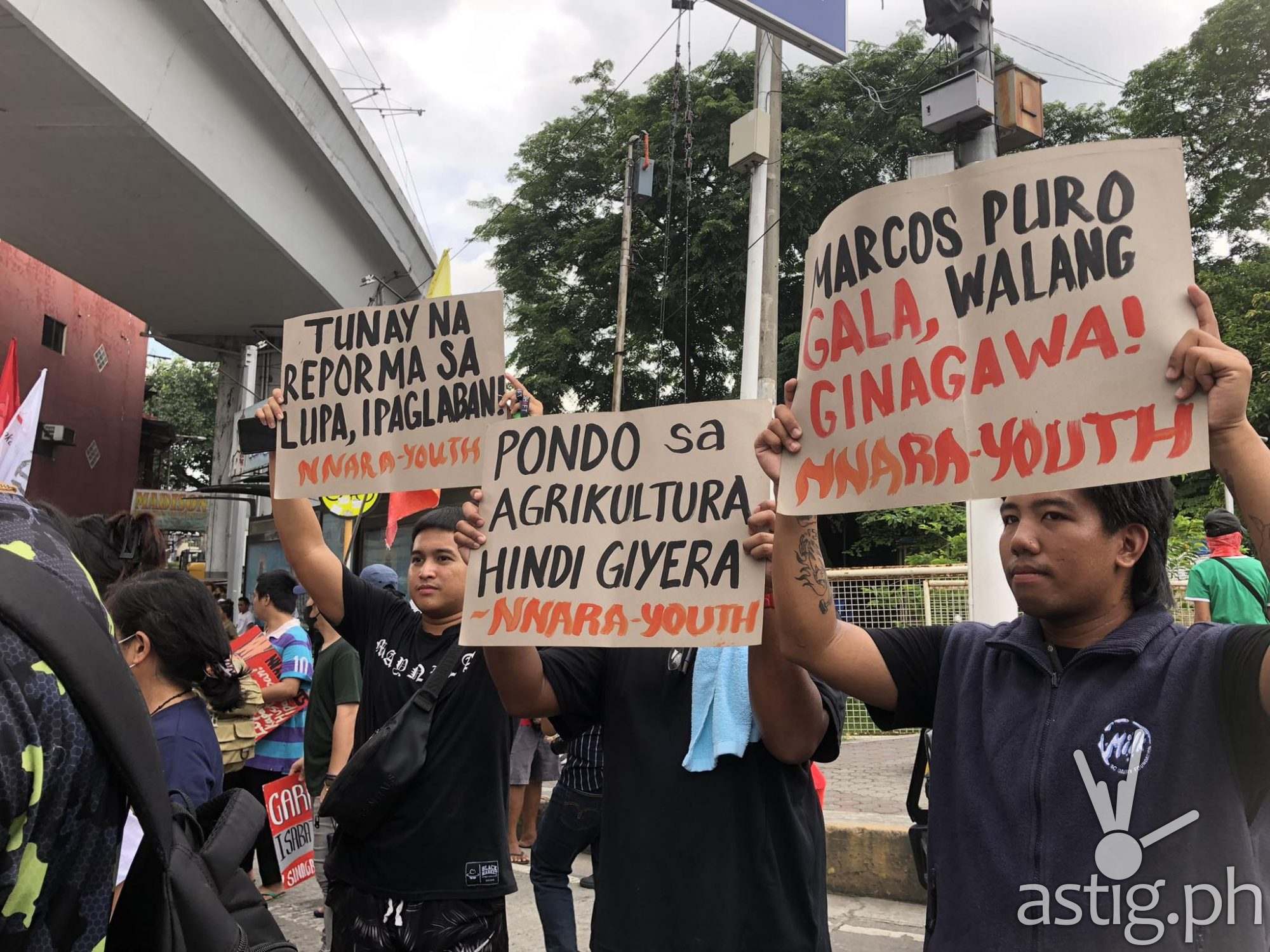 Youth Group protest state terrorism criminal negligence President ...