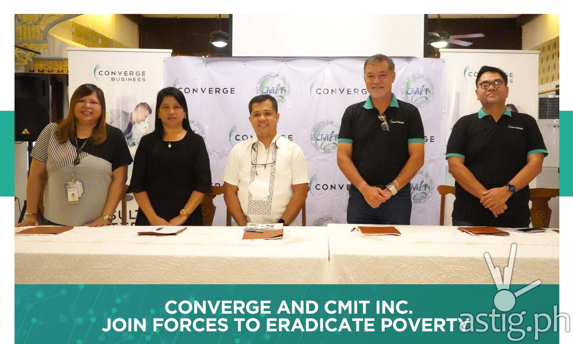 Converge, CMIT unite against poverty in PH – ASTIG: Philippine News ...