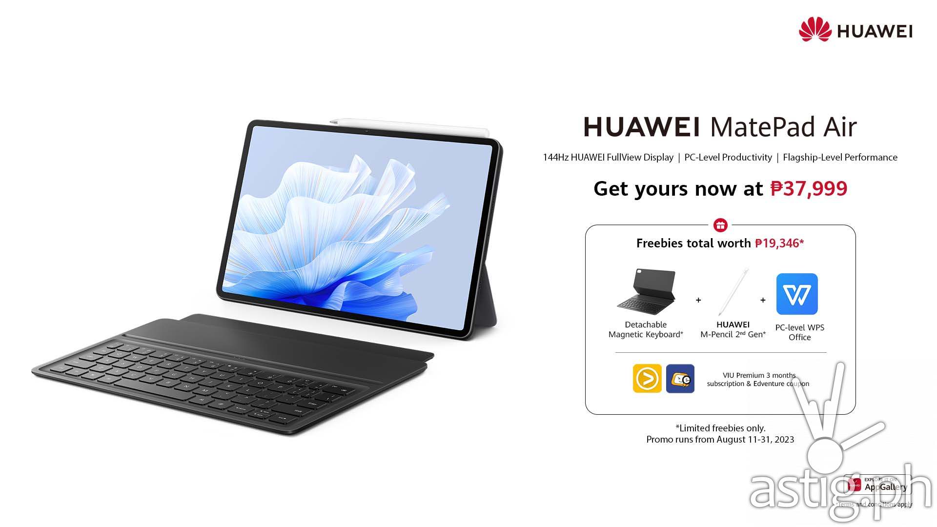 HUAWEI MatePad Air 2023: 5 reasons why it’s perffect for your home office – ASTIG: Philippine ...